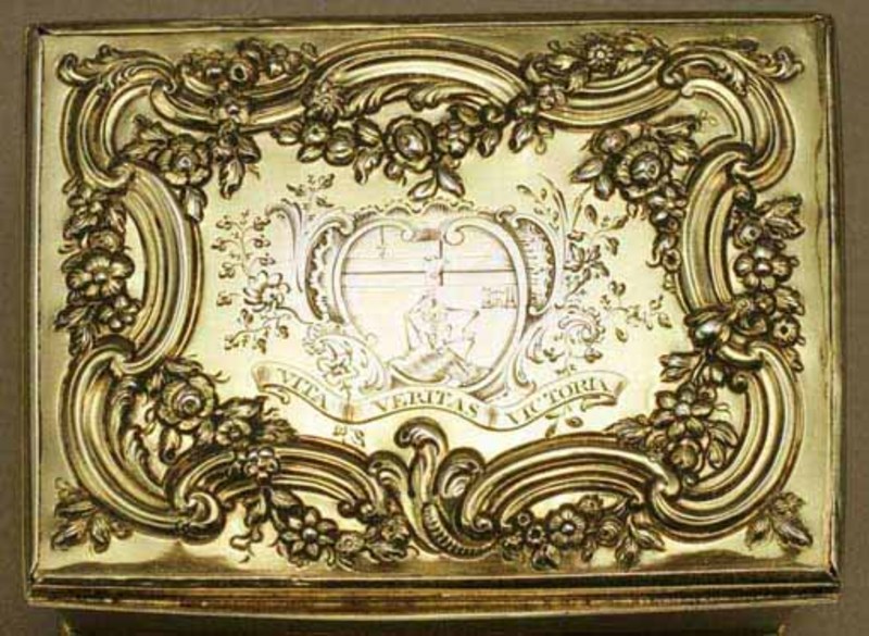 Leopard Antiques Irish Silver Freedom Box - Londonderry