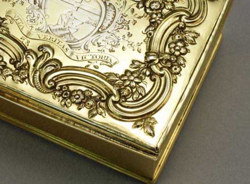 Leopard Antiques Irish Silver Freedom Box - Londonderry