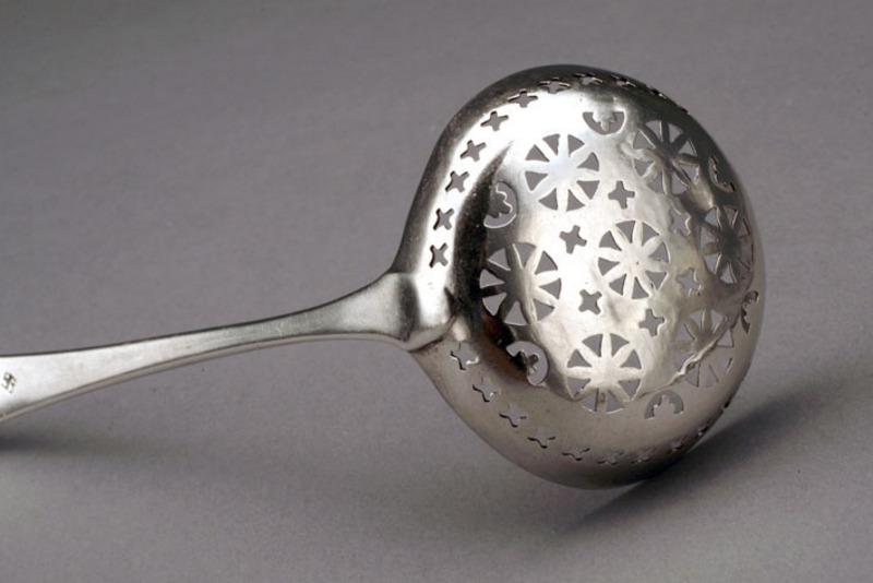 Leopard Antiques Georgian Silver Sugar Sifter