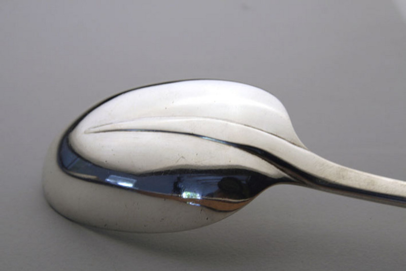 Leopard Antiques Rat-tail Hanoverian Basting Spoon