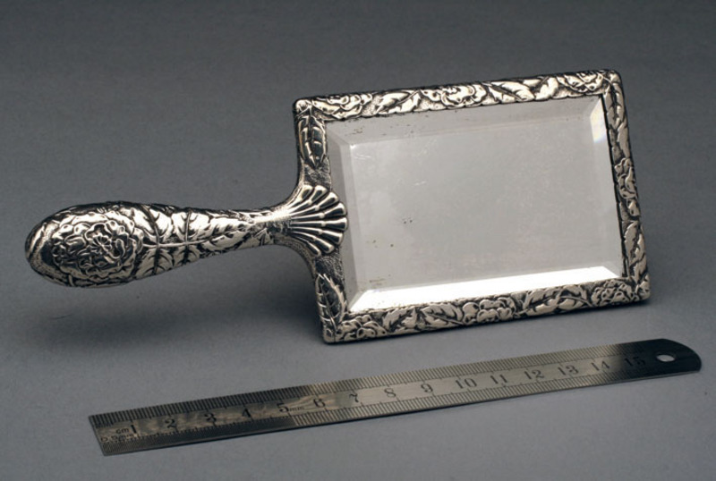 Leopard Antiques Gorham Sterling Silver Hand Mirror