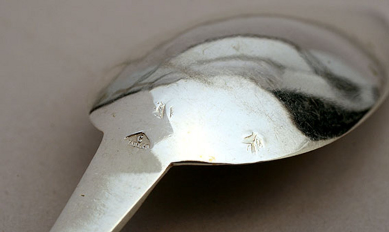 Leopard Antiques French Silver Grapefruit Spoons (pair) - Rare hallmarks