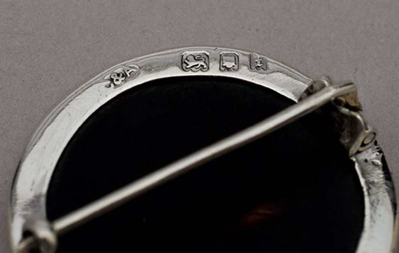 Leopard Antiques Antique Silver Wembley Badge - The Home of Legends