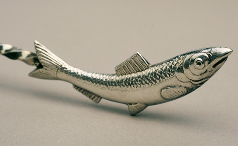 Leopard Antiques Russian Silver Sardine Fork - Novgorod - Featured ...