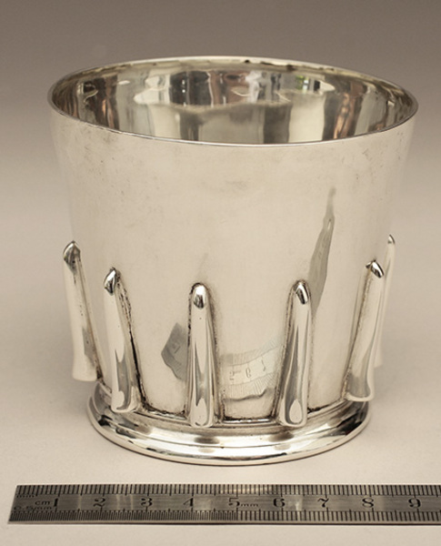 Leopard Antiques Reproduction Medieval Silver Beaker - Cardinal Wolsey ...