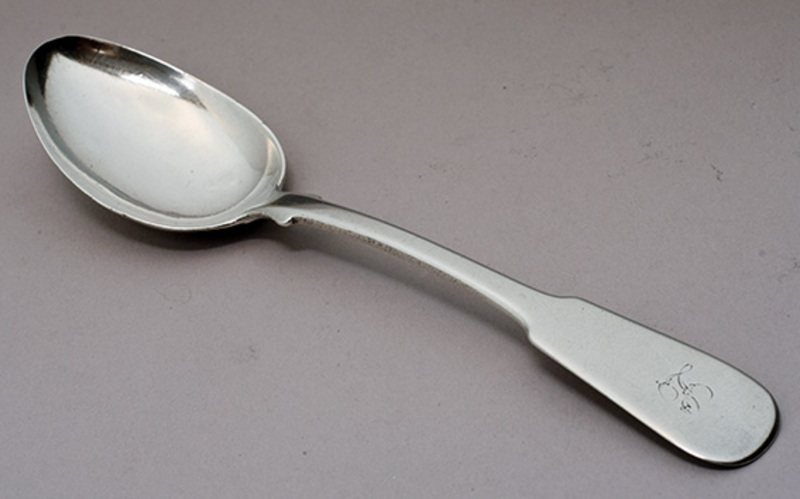 Leopard Antiques Scottish Provincial Silver Dessert Spoon - Perth, John ...