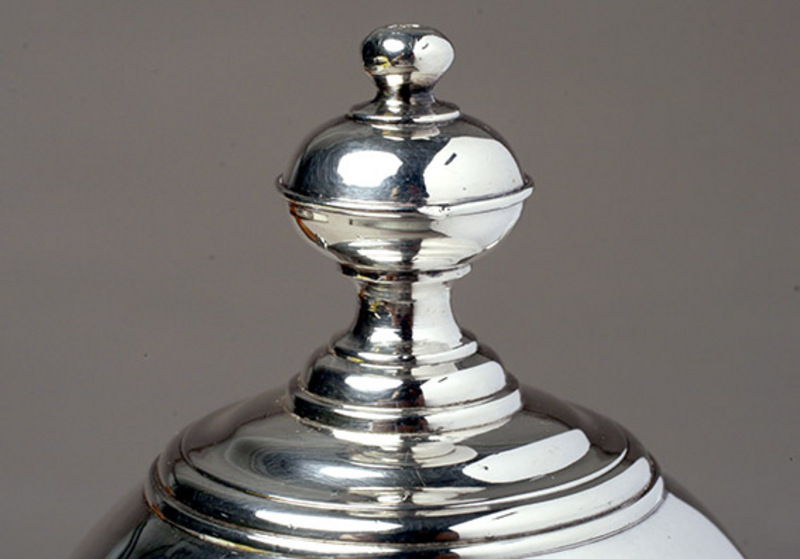 Leopard Antiques George I Silver Coffee Pot - Newdigate Family Armorial