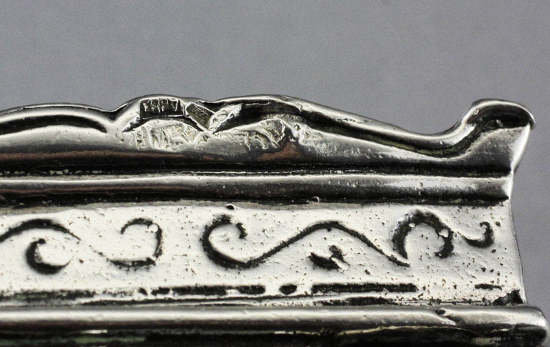 Leopard Antiques Dutch Antique Silver Miniature Toy Scale