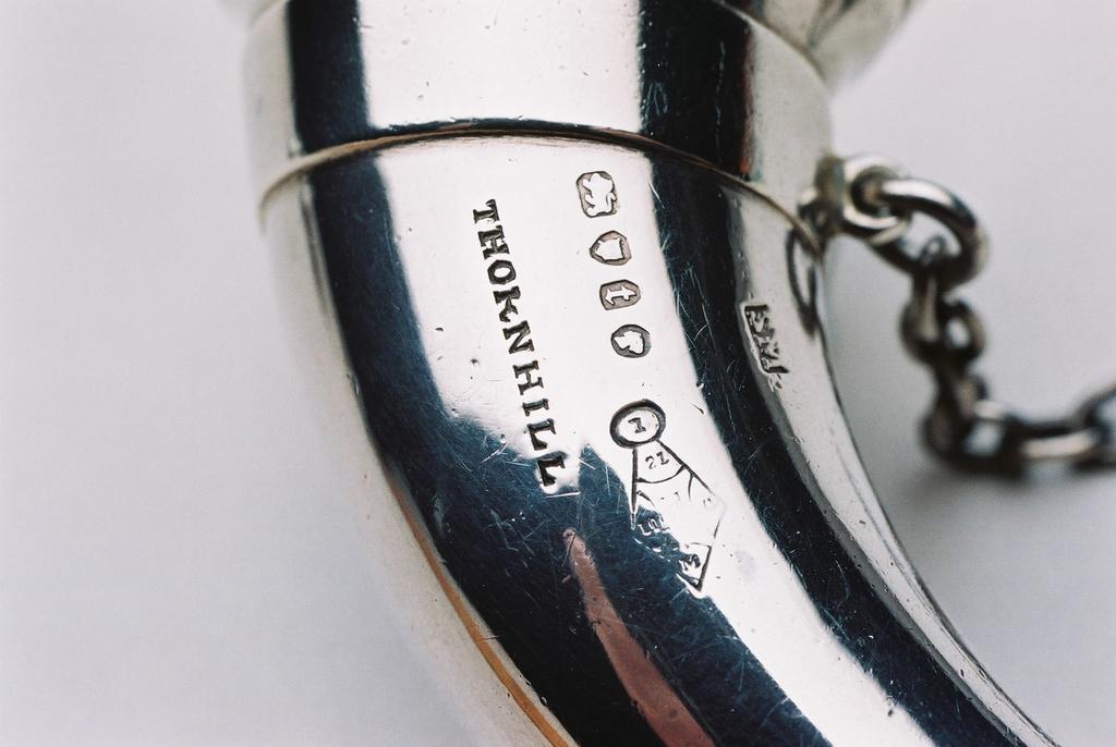 Leopard Antiques Sampson Mordan Antique Silver Bugle Scent Bottle ...