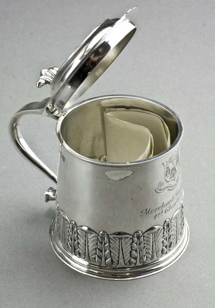 Leopard Antiques Silver Merchant Taylors Miniature Tankard - 600th ...
