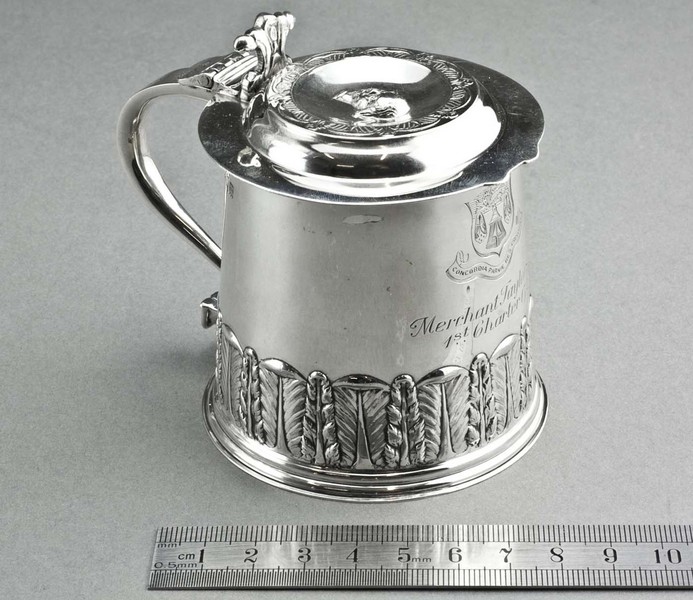Leopard Antiques Silver Merchant Taylors Miniature Tankard - 600th ...