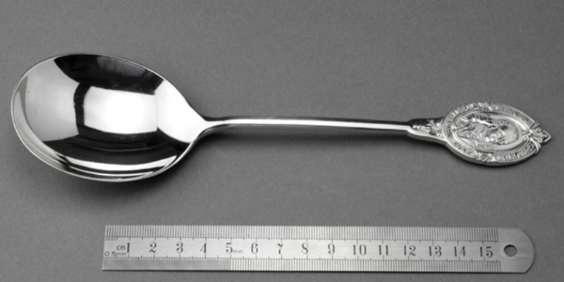 Leopard Antiques Samuel Crompton Centenary 1927 Silver Serving Spoon ...