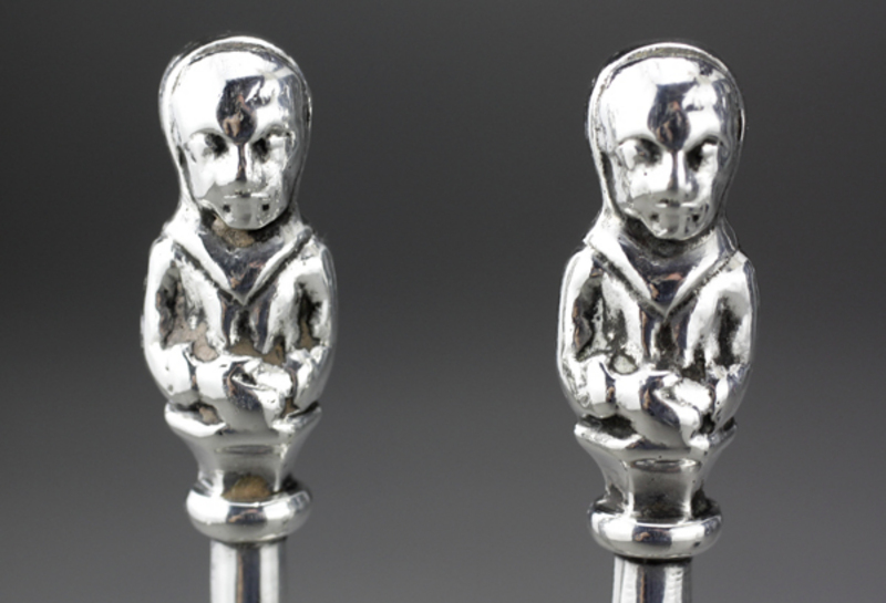 Leopard Antiques Guild of Handicraft Arts & Crafts Silver Apostle ...