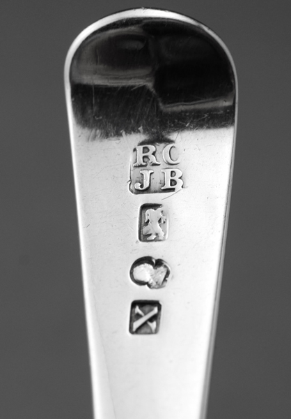 Leopard Antiques York Silver Teaspoon Collection (6) - Barber, Cattle ...