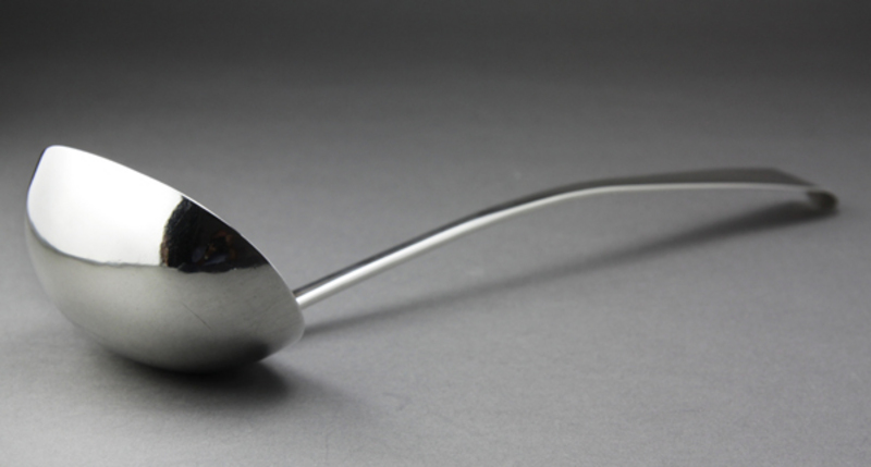 Leopard Antiques Rare Scottish Provincial Silver Soup Ladle - John ...