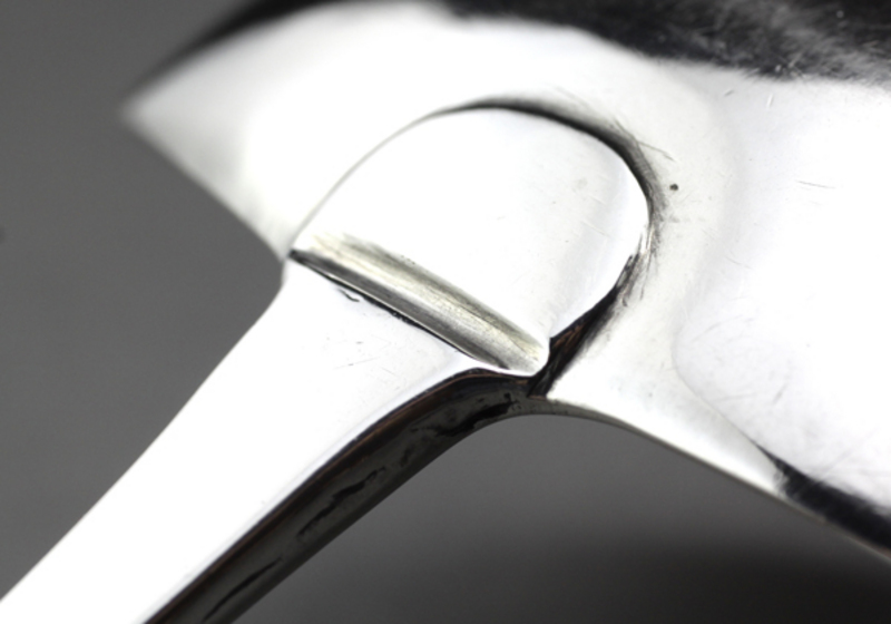 Leopard Antiques Rare Scottish Provincial Silver Soup Ladle - John ...