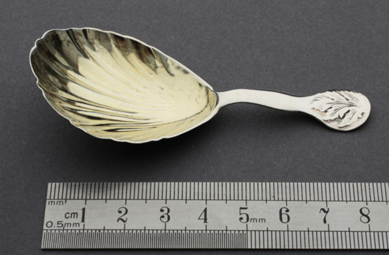 Leopard Antiques Exeter Silver Caddy Spoon - Henry Samuel Ellis