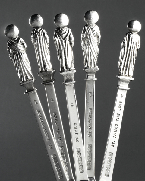 Leopard Antiques Sterling Silver Apostle Spoon Set (13) - Heritage ...