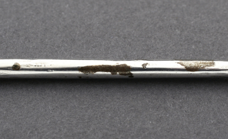 Leopard Antiques Roman Silver Ligula (Spatula)