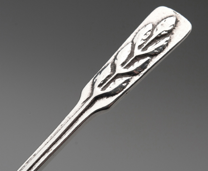 Leopard Antiques Dryad Metal Works Arts & Crafts Silver Jam Spoon