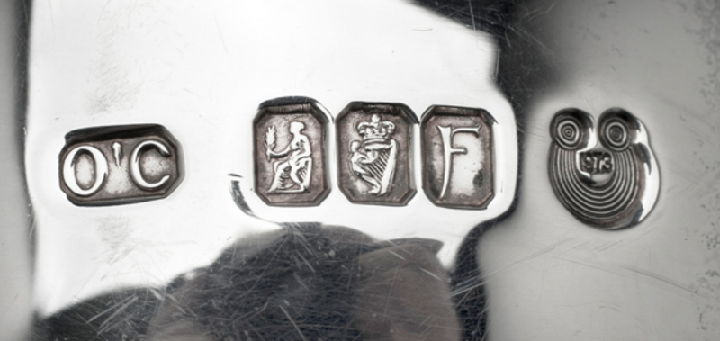 Leopard Antiques Gleninsheen Collar Irish Silver Caddy Spoon