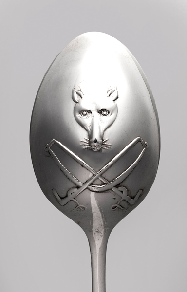 Leopard Antiques Sterling Silver Fancy Back (Picture Back) Teaspoons ...