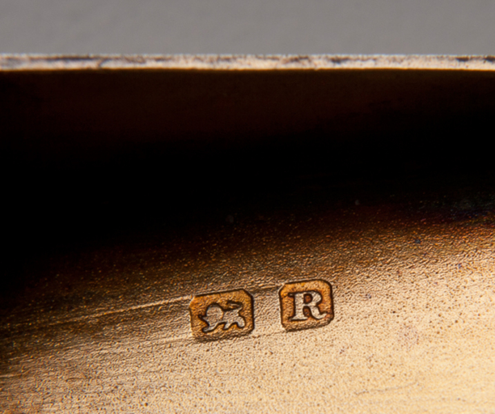 Leopard Antiques Victorian Silver Double Lidded Twin Stamp Box