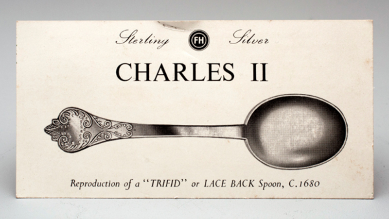 Leopard Antiques Sterling Silver Charles II Reproduction Trefid Lace ...