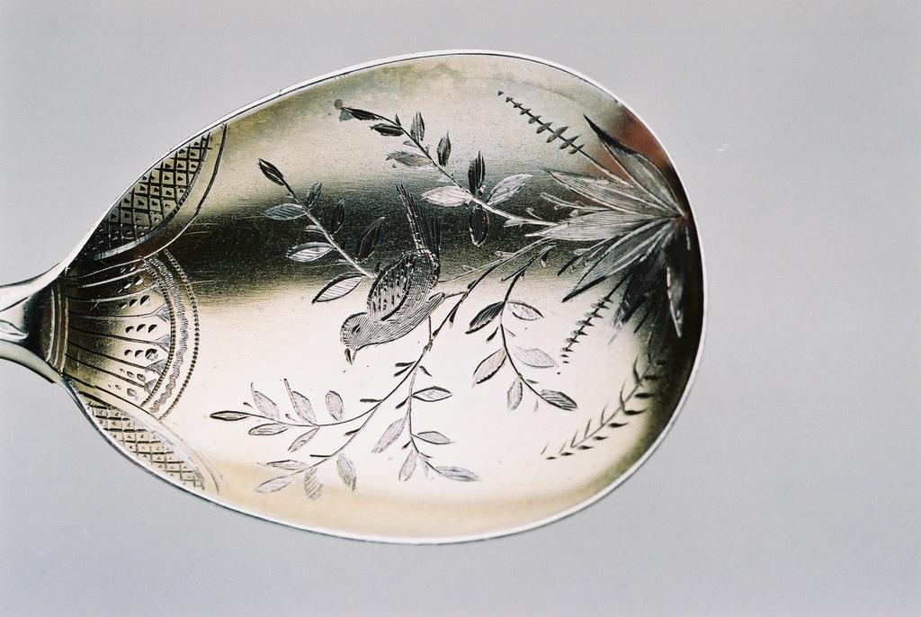 Leopard Antiques Victorian Silver Spoon Set, Caddy, Jam, Sifter ...