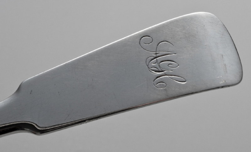 Leopard Antiques Scottish Provincial Aberdeen Silver Tablespoon - Peter ...