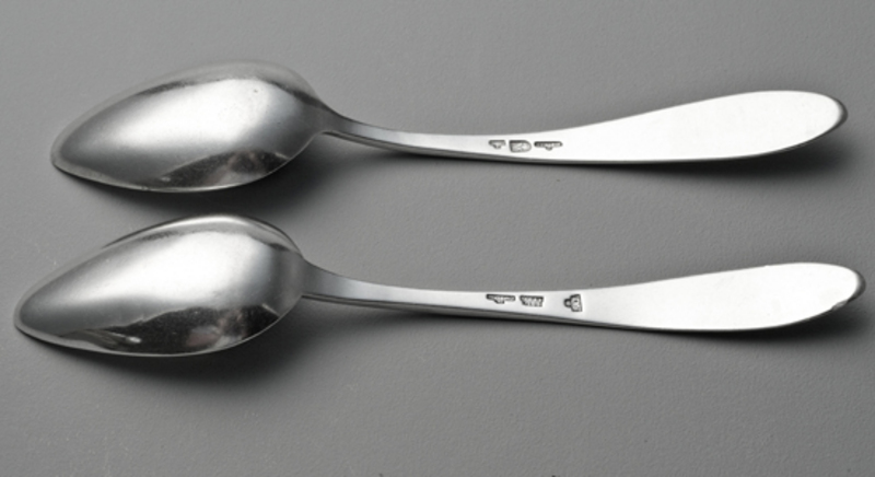 Leopard Antiques Antique Spanish Silver 930 Standard Tablespoons ...