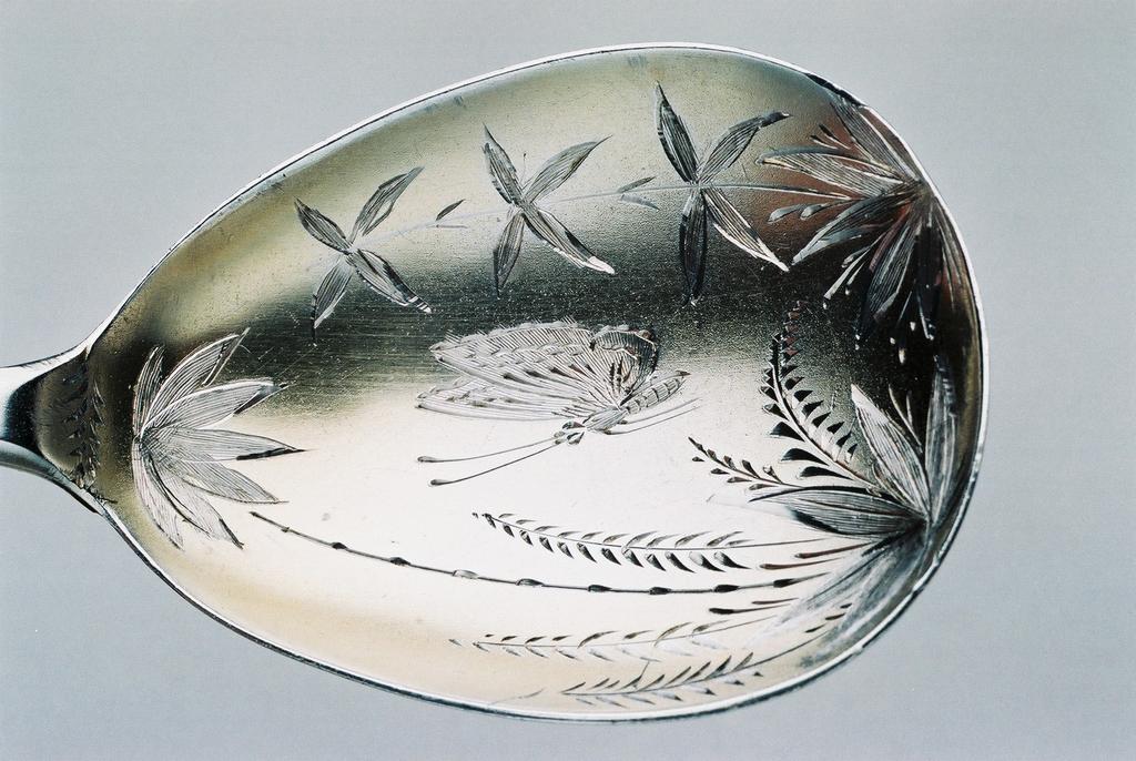 Leopard Antiques Victorian Silver Spoon Set, Caddy, Jam, Sifter ...