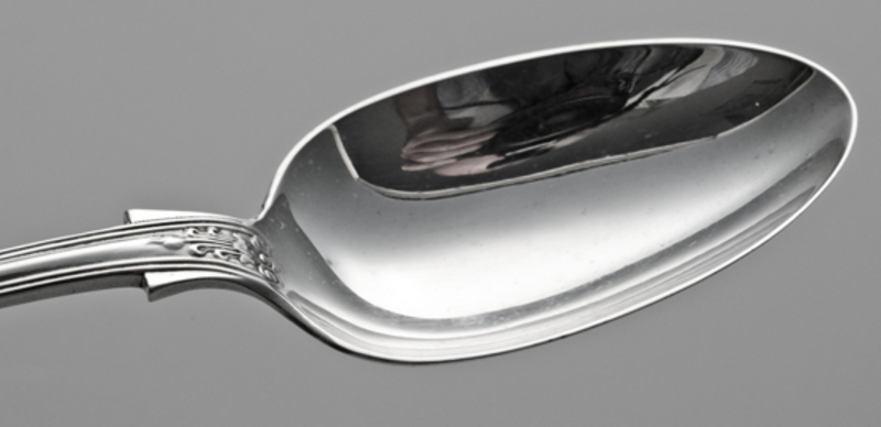 Leopard Antiques The British Bulldog Club Antique Silver Tablespoon