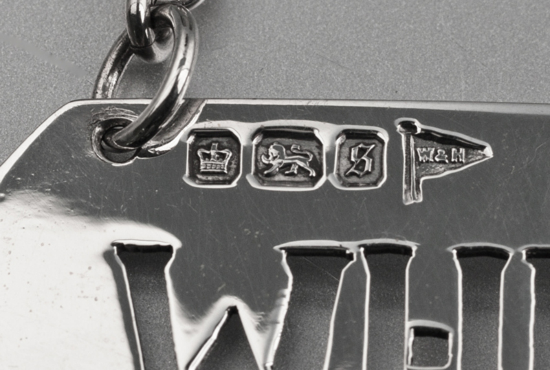 Leopard Antiques Art Nouveau Silver Whiskey Label - Charles Rennie ...