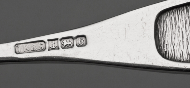 Leopard Antiques Year of the Rose Silver & Enamel Spoon Set (6) - Royal ...