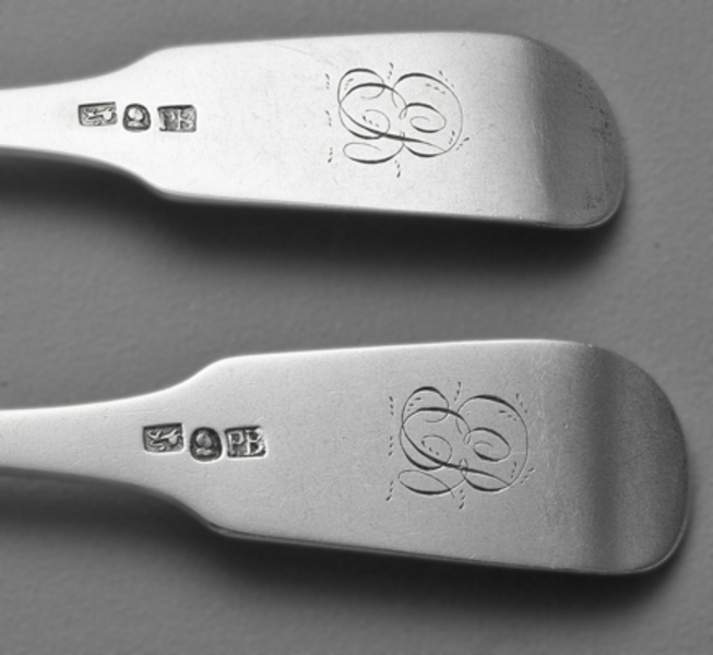 Leopard Antiques Canadian Silver Tableforks (Pair) - Peter Bohle ...