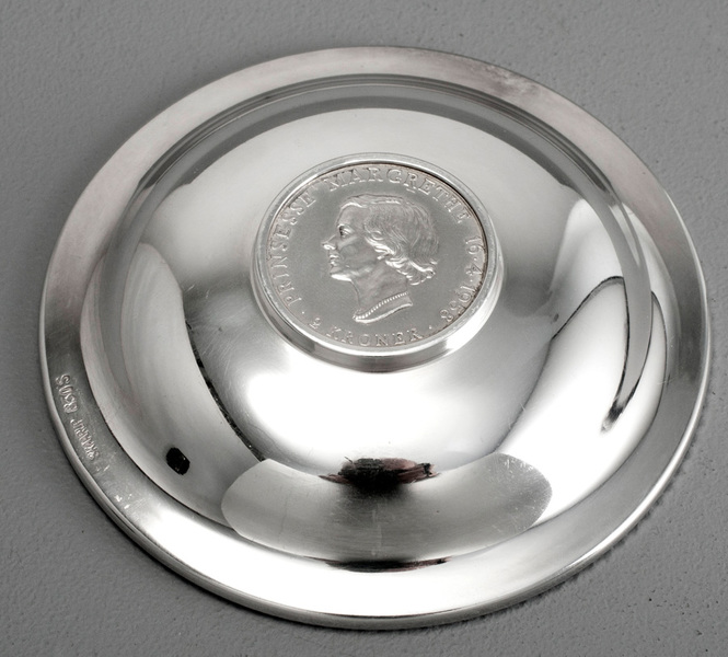 Leopard Antiques Danish Silver Coin Bowls (Set of 6) - Skaarup