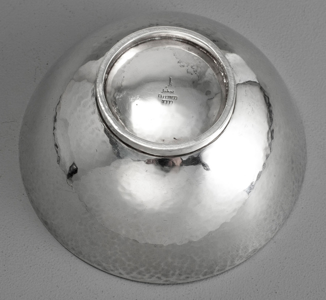 Leopard Antiques Kurt Jobst Arts & Crafts Sterling Silver Bowl