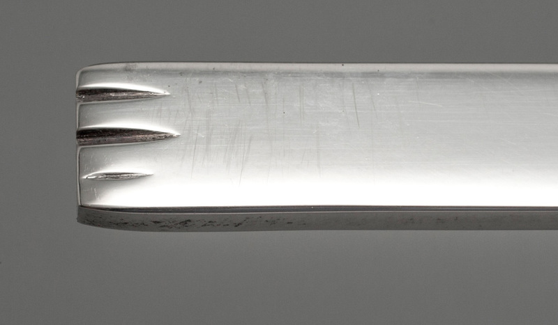 Leopard Antiques Silver 2 Pronged Notched Puritan Fork - Replica of ...