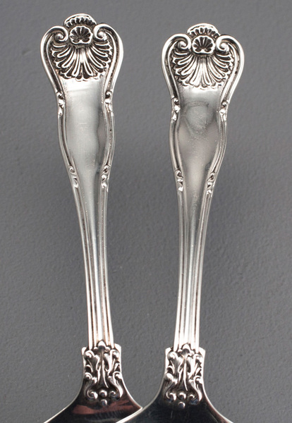 Leopard Antiques Boxed Antique Miniature Silver Pastry Servers - Kings ...