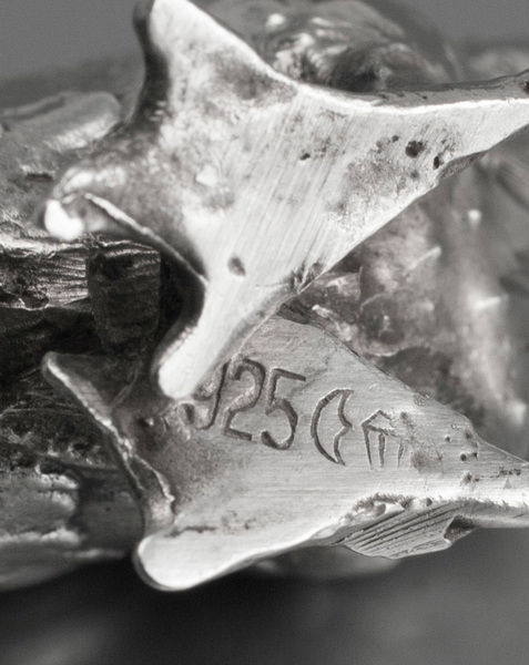 Leopard Antiques Collection of 6 Solid Sterling Silver Miniature ...