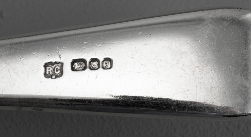 Leopard Antiques Private Die King Protea Pattern Silver Serving or ...