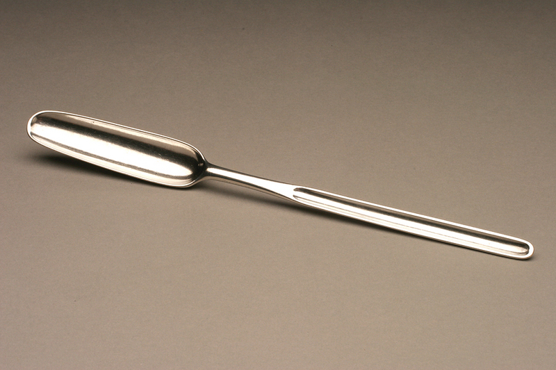 Leopard Antiques George II Antique Silver Marrow Scoop - James Tookey