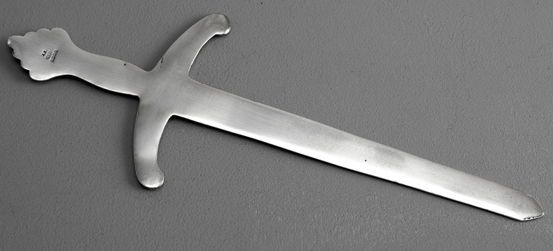 Leopard Antiques Iona Celtic Silver Sword Letter Opener - Alexander Ritchie