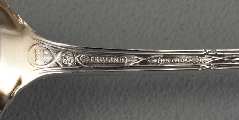 Leopard Antiques Antique American Sterling Silver Olive Spoon & Olive ...