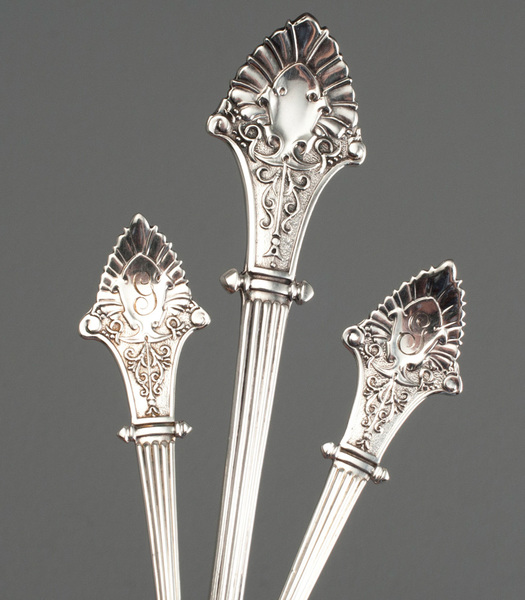 Leopard Antiques Gorham Sterling Silver Louis XIV Pickle Knife & Master ...