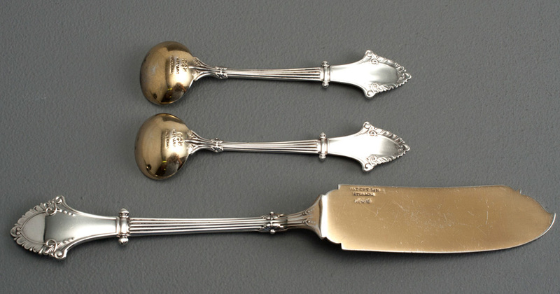 Leopard Antiques Gorham Sterling Silver Louis XIV Pickle Knife & Master ...