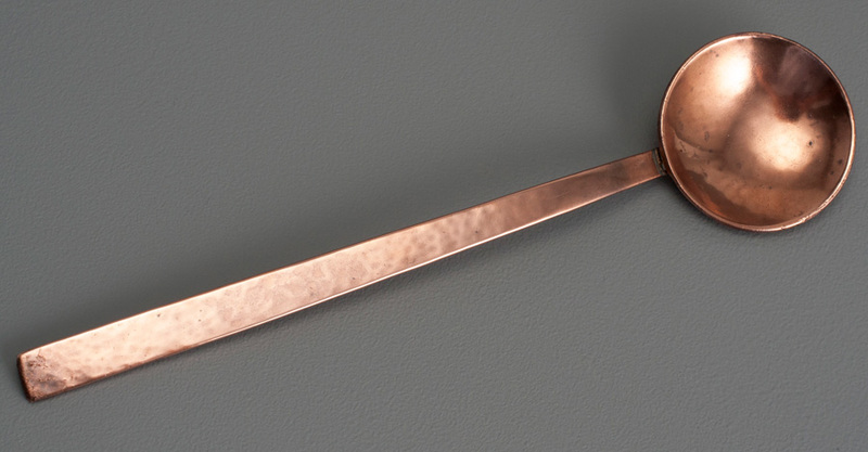 Leopard Antiques Kurt Jobst Arts & Crafts Copper Rat Tail Ladle - Hand ...