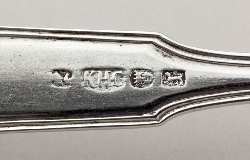 Leopard Antiques Rare Chinese Export Silver Long Handled Pickle Fork ...