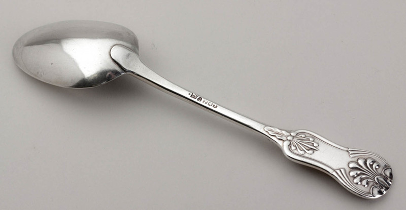 Leopard Antiques Scottish Antique Silver Private Die Tablespoon ...